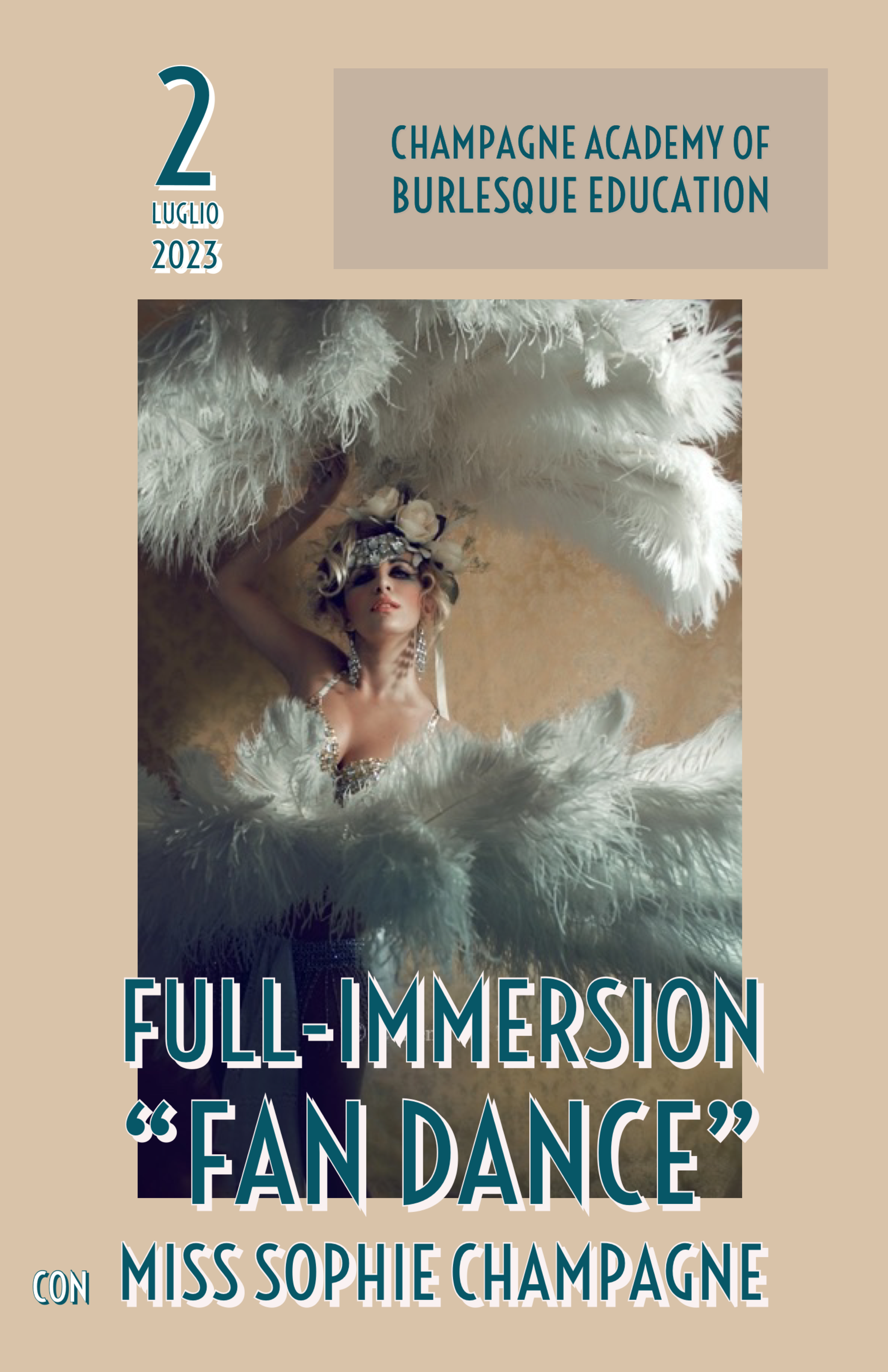 Full Immersion Burlesque “Fan Dance” con Miss Sophie Champagne ...